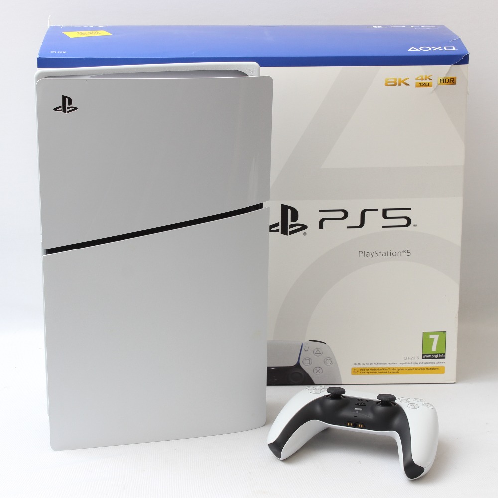 Pre-owned Sony PlayStation 5 PS5 1TB Slim Blu-ray Disc Edition Home ...